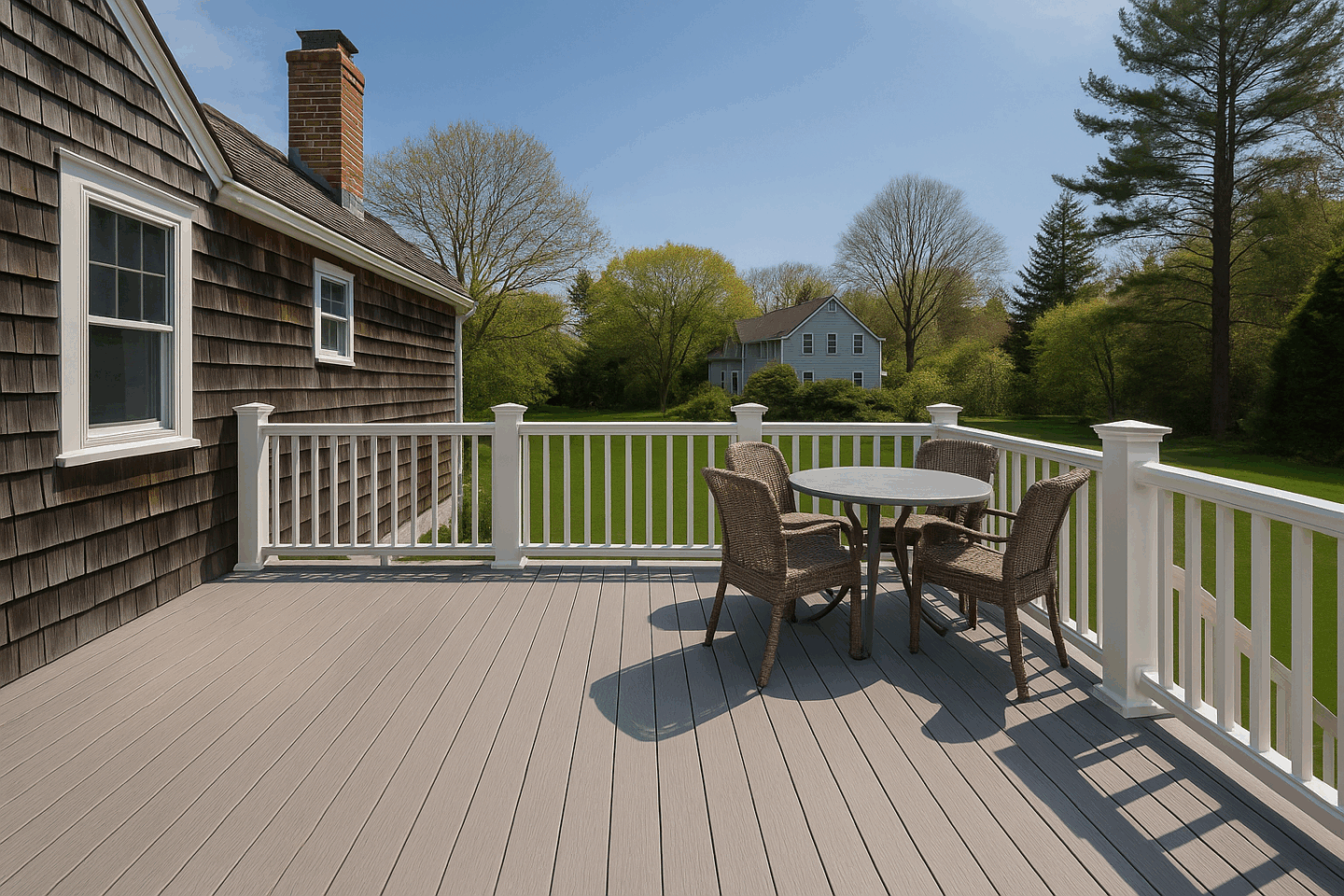 PVC Decking in New England, MA | Waterproof & Low-Maintenance | Deck It